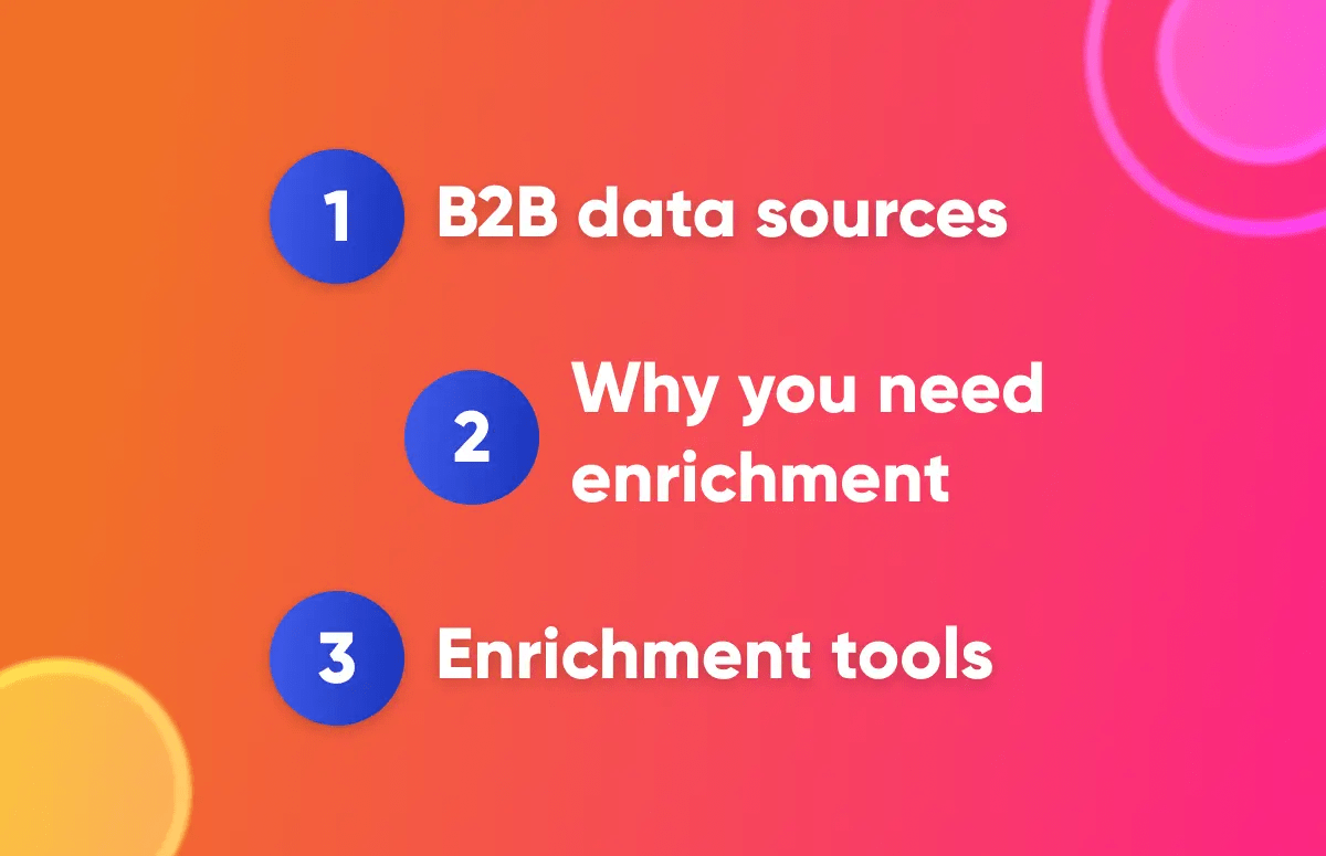 12 B2B Data Enrichment Tools & Services [For Accurate Data]